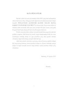 Penggunaan Kandoushi Kandou Dalam Manga Kakkou No Iinazuke Volume 1-7 - Elibrary Unikom